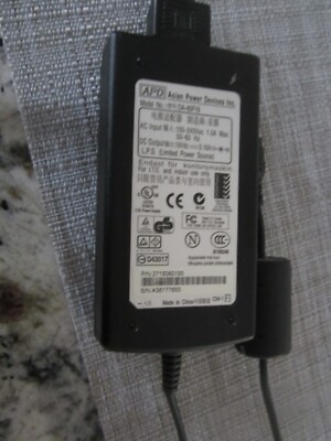 APD ADP DA-60F19 AC Power Supply Adapter Charger Cord Output 19V 3.16A ...