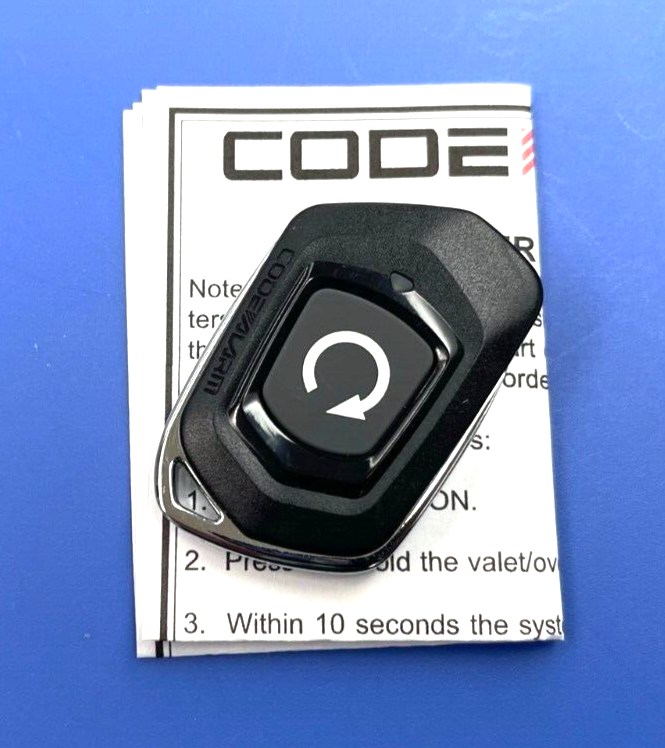 Code Alarm 1 Button 2 Way Remote Start Remote CAT1MTW H5otr71 Red LED ...