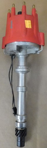 MSD Early Chevy Distributor, Mag Trigger, Locked Advance, HEI Red Cap ...