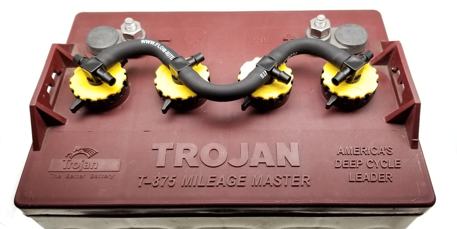 Battery Watering System BA-127-FLEX Flexible Manifold by FLOW-RITE 6 or ...