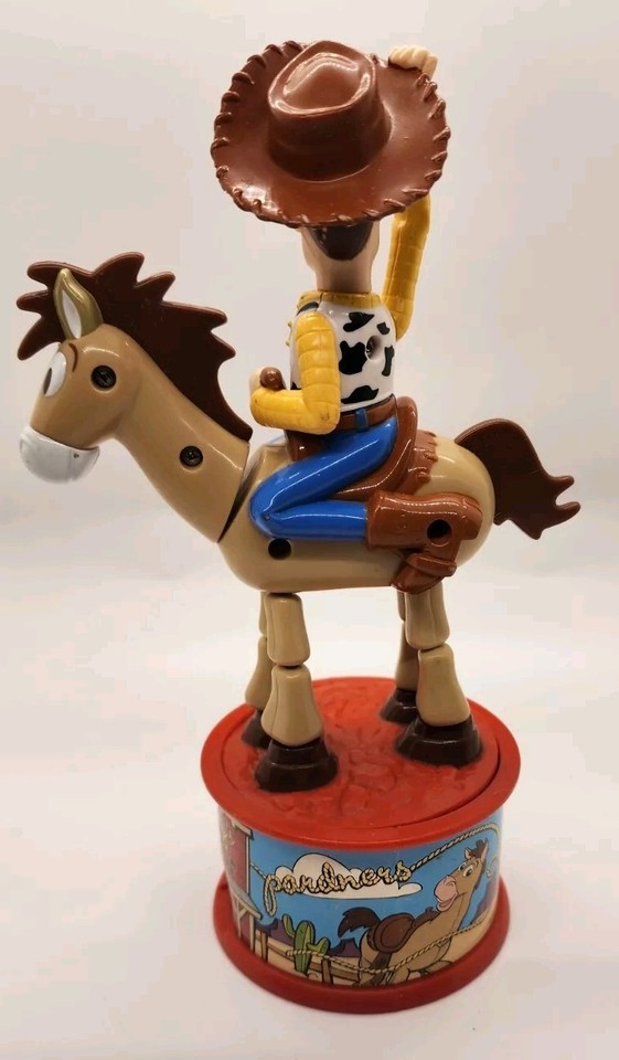 Disney Toy Story 2 Sheriff Woody Bullseye 8" Push Puppet Candy ...