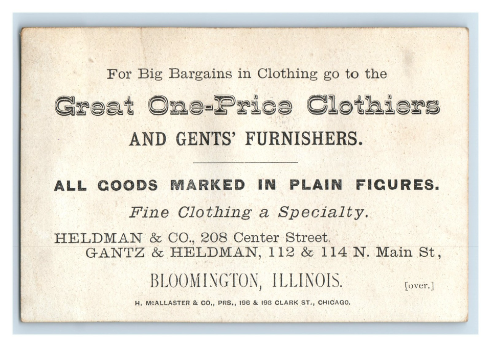 1870s-80s Heldman & Co. Gants & Heldman Clothiers Children Swimming Lot ...
