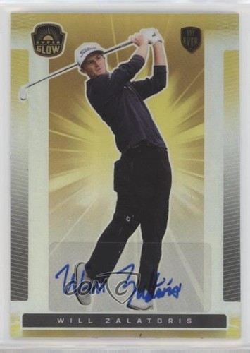 2021 Super Glow Sports Inaugural Edition Gold Will Zalatoris #44 Auto ...