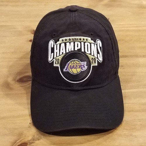 Los Angeles Lakers NBA Champions Hat New Era 2020 Casual Dad NBA ...
