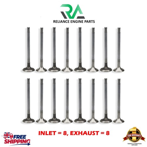 204DTD 204DTA INLET VALVE EXHAUST VALVE 16 LR073779 LAND ROVER JAGUAR 2 ...