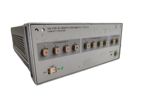 Hewlett Packard HP 11713A Attenuator Switch Driver 24V Relays GPIB ...