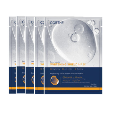 Corthe Whitening Shield Mask 5 Sheets | eBay