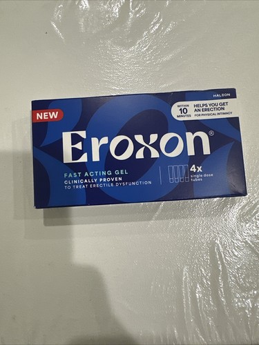 EROXON STIMGEL 4 Single Dose Tubes Erectile Dysfunction Fast Acting Gel ...