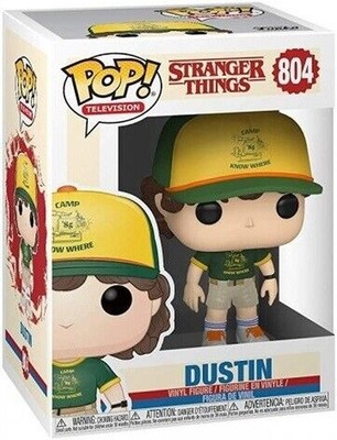 Stranger Things Dustin ( At Camp ) Season 3 Pop Television #804 Vinyl ...