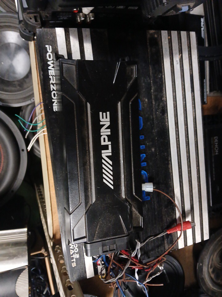 Alpine KTA-30mw 4-Channel Class D Weather Resistant Tough Power Pack ...