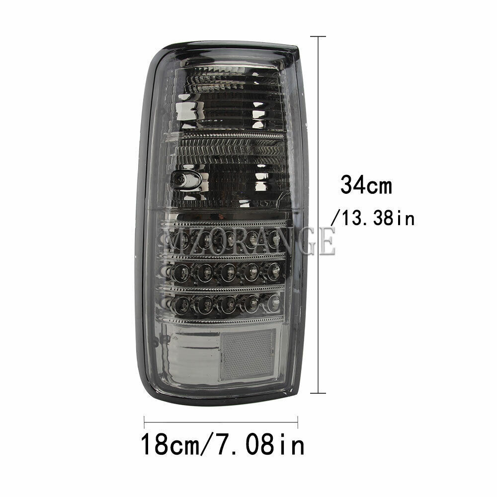 LED Smoked Rear Tail Light Brake Lamp For Toyota Landcruiser 80 Series ...