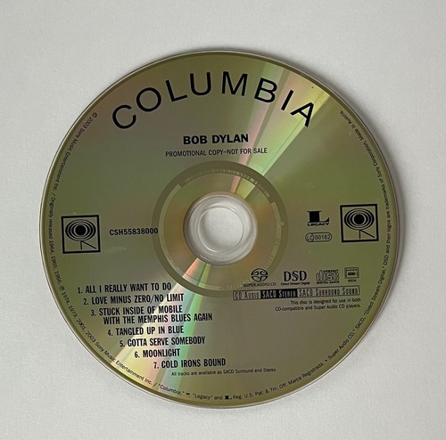 Bob Dylan – Bob Dylan Revisited (CSH55838000) Promo CD (DISC ONLY) | eBay