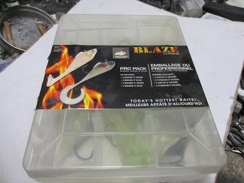 [dsk] 11 blaze lures soft baits with plastic box | eBay