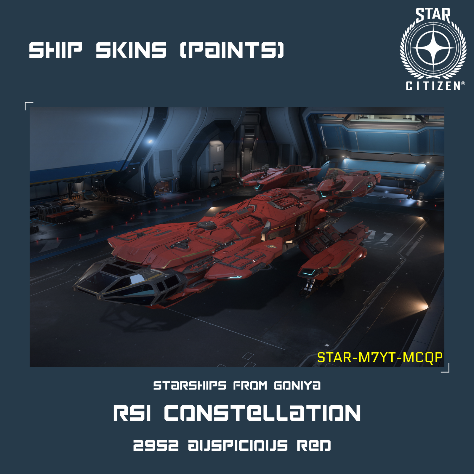STAR CITIZEN - RSI CONSTELLATION PAINTS - (SKINS) | eBay