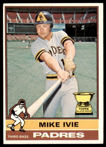 1976 TOPPS MIKE IVIE . SAN DIEGO PADRES #134 | eBay