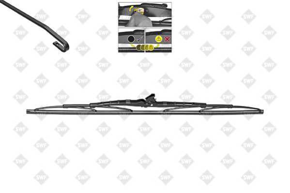 WINDSCREEN WIPER BLADE LHD ONLY DRIVER SIDE SWF 116134 P NEW OE ...