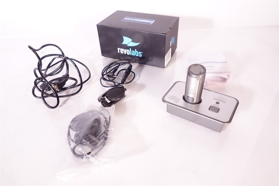 Revolabs 02-XTAGMIC XTAG 02-DSKMINA-D Charger + Microphone Good ...