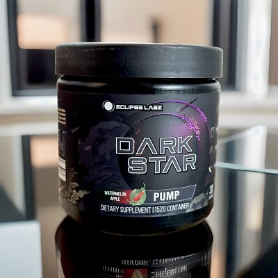 DARK STAR Eclipse Labz Extreme Pre workout Formula Watermelon Apple 30 ...