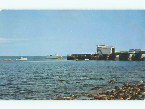 Pre-1980 BOAT SCENE Lincolnville - Near Castine & Belfast & Camden ME ...