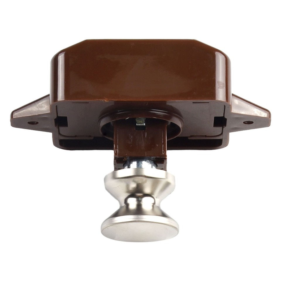 Push Button Lock Catch Lock 14mm-22mm 1pcs Camper Caravan Furniture ...