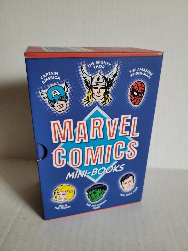 MARVEL COMICS MINI-BOOKS HC SET | eBay