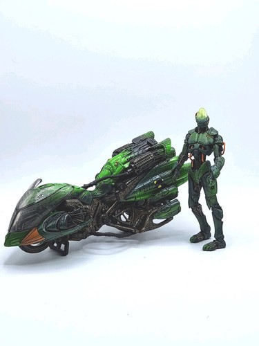 Spawn Toys Green Vapor 6" Figure & Motorcycle Nitro Rider McFarlane Vtg ...