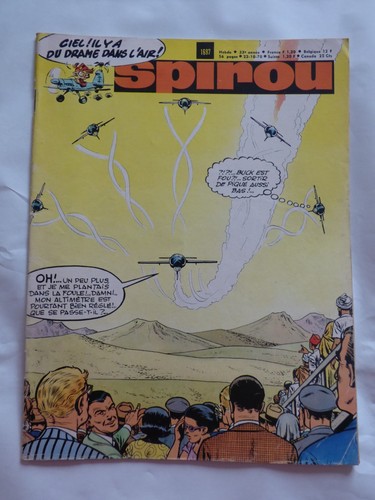 SPIROU n° 1697 MINI RECIT 512 + COVER HUBINON + POSTER HAUSMAN | eBay