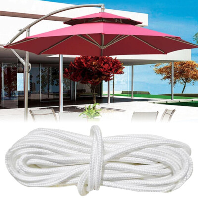 1/2PCS Patio Umbrella Cord Rope 11.3ft, Patio Umbrella Cord Line, Heavy ...