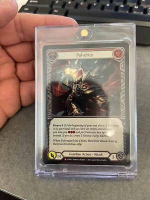 Flesh and Blood FAB Pulverize NM 1st Edition Foil Everfest | eBay