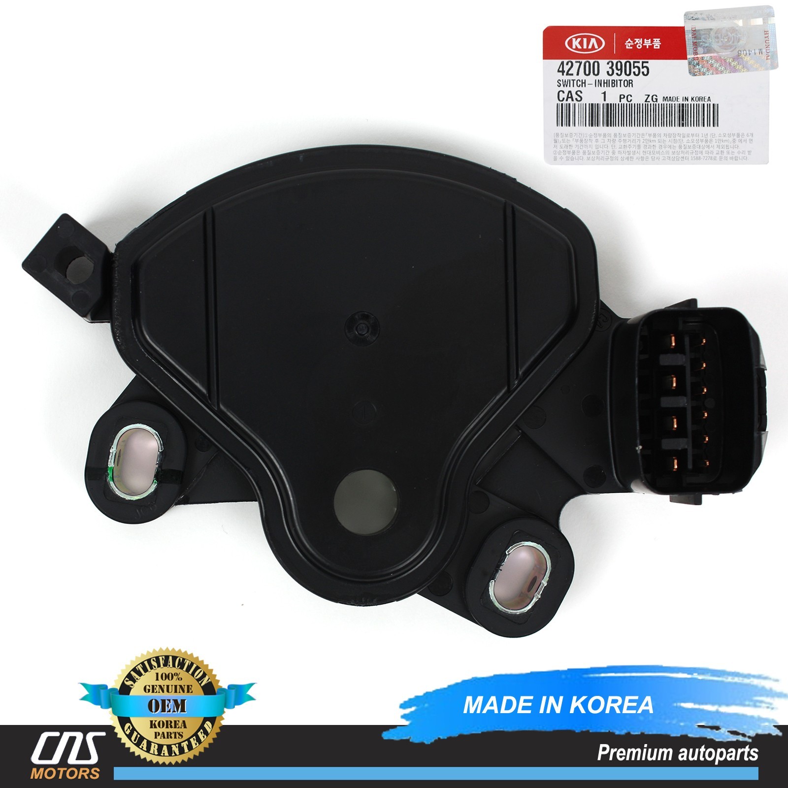 GENUINE Neutral Safety Switch Fits 1999-2012 Hyundai Kia OEM 4270039055 ...