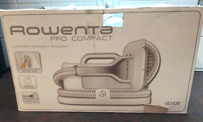 NEW Rowenta Pro Compact Garment Steamer 2.5 Min Heat up 30 Min Steam ...