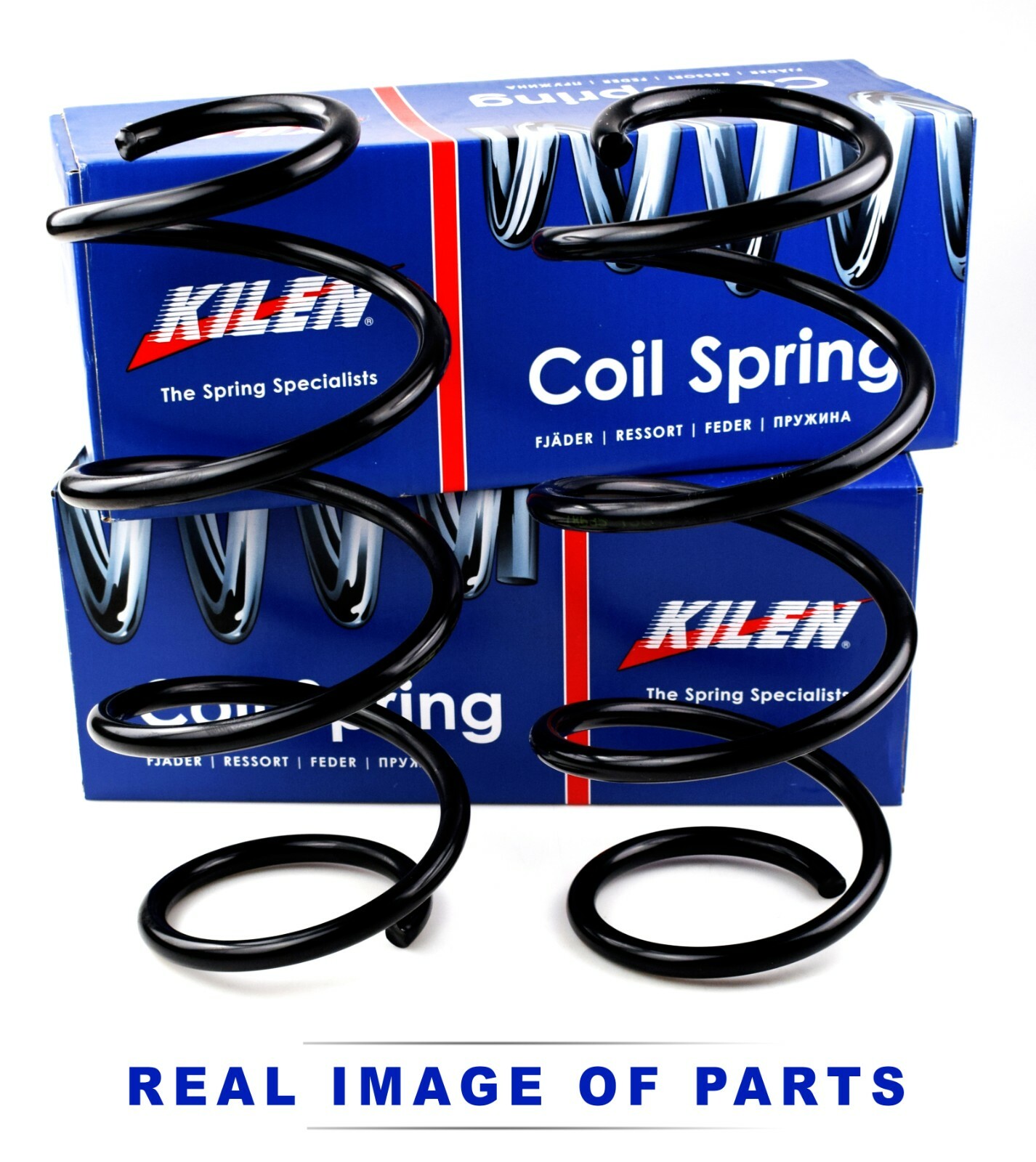 2X KILEN FRONT AXLE COIL SPRINGS FOR RENAULT CLIO III - GRANDTOUR (KR0 ...