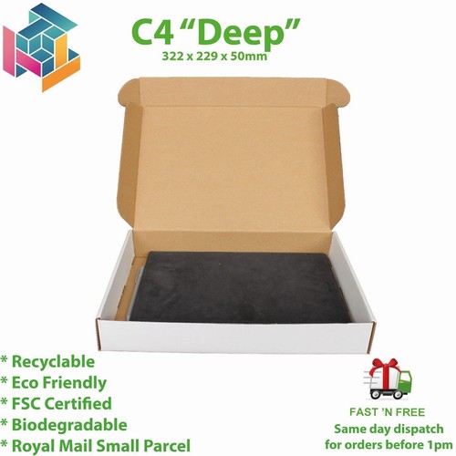 Royal Mail PIP Large Letter Boxes C4 C5 C6 C7 DL Postal Box FSC ...