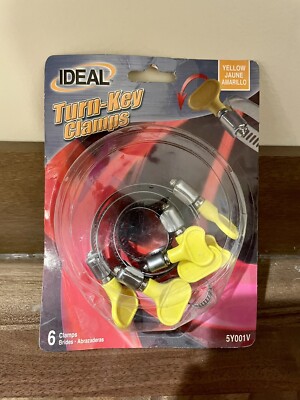 Ideal Turn Key Clamps - 6 Yellow Clamps - #5Y001V | eBay