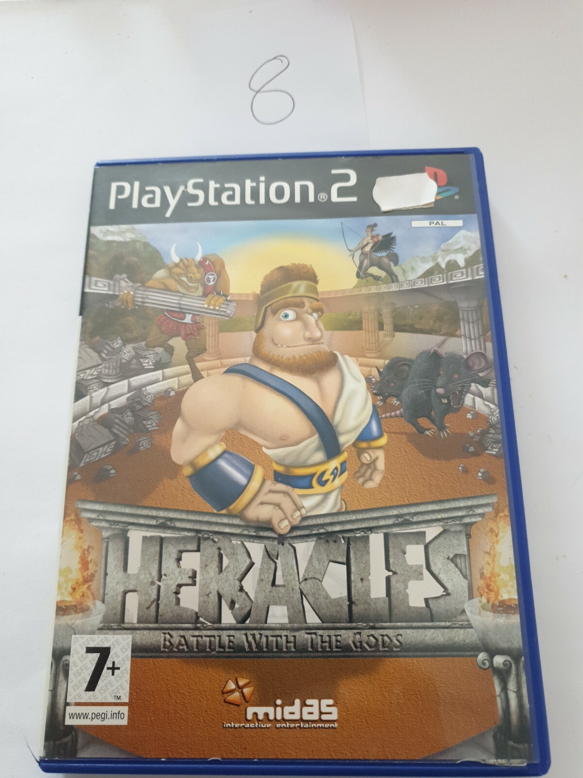 Heracles Battle with the gods PlayStation 2 PAL - Prix - Photo ...