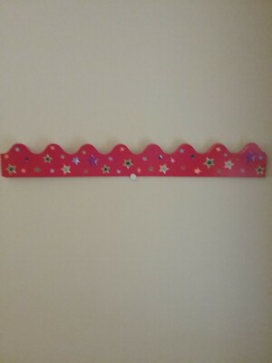 Decorative Red with multi color stars Classroom Bulletin Board Border ...