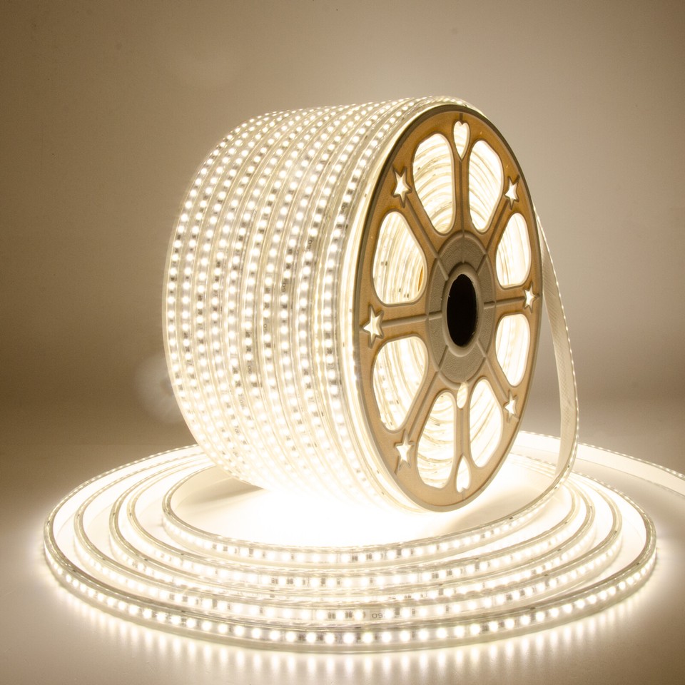 High Voltage AC 220V-240V 2835 LED Strip Lights IP65 Tape Cabinet/Shelf ...