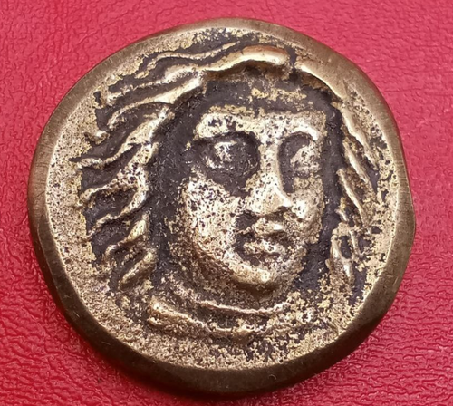 A GENUINE ANCIENT ROMAN OCTAVIAN AUGUSTUS AR DENARIUS Bronze COIN 27 BC ...