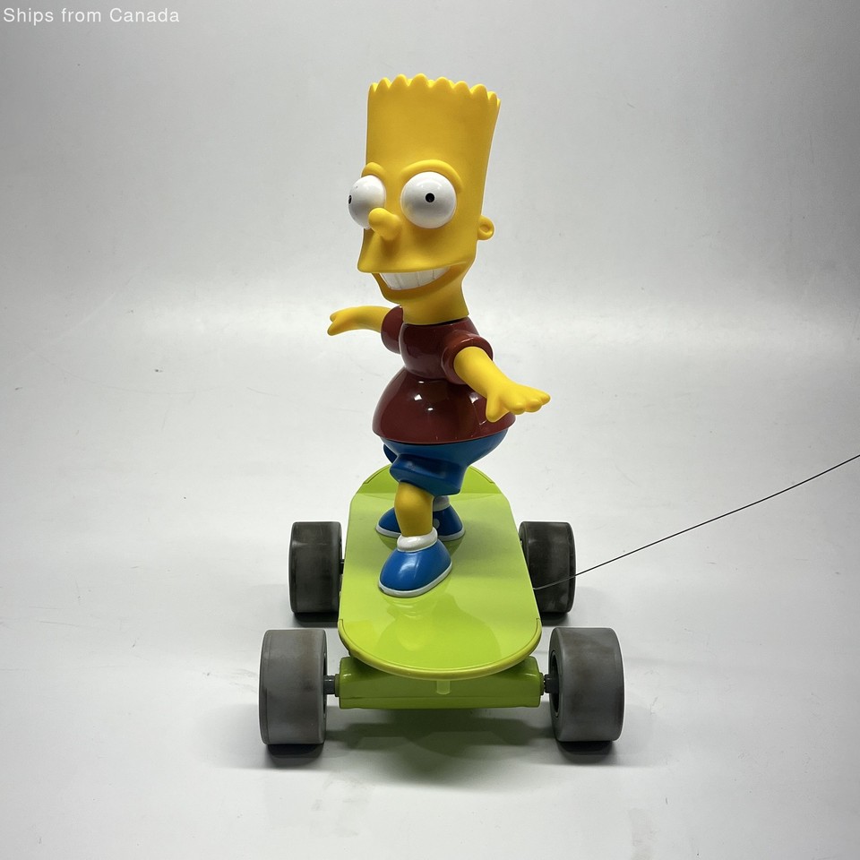 Simpsons Bart Simpsons Remote Control Skateboard (Parts or Repair) | eBay