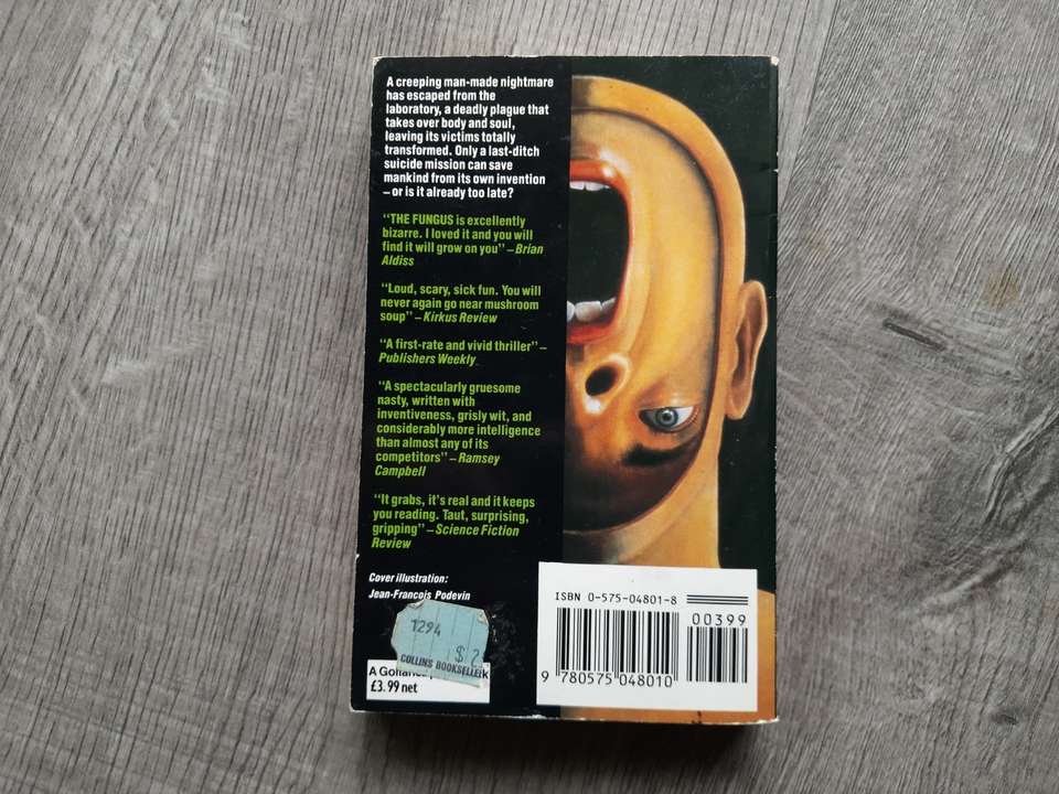 The Fungus by Harry Adam Knight Vintage HORROR 90s Paperback PULP ...