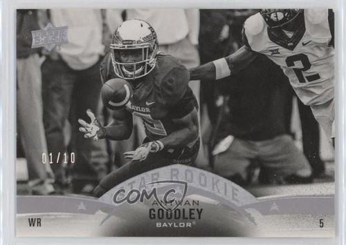 2015 Upper Deck - Star Rookie Antwan Goodley #205 Black and White ...