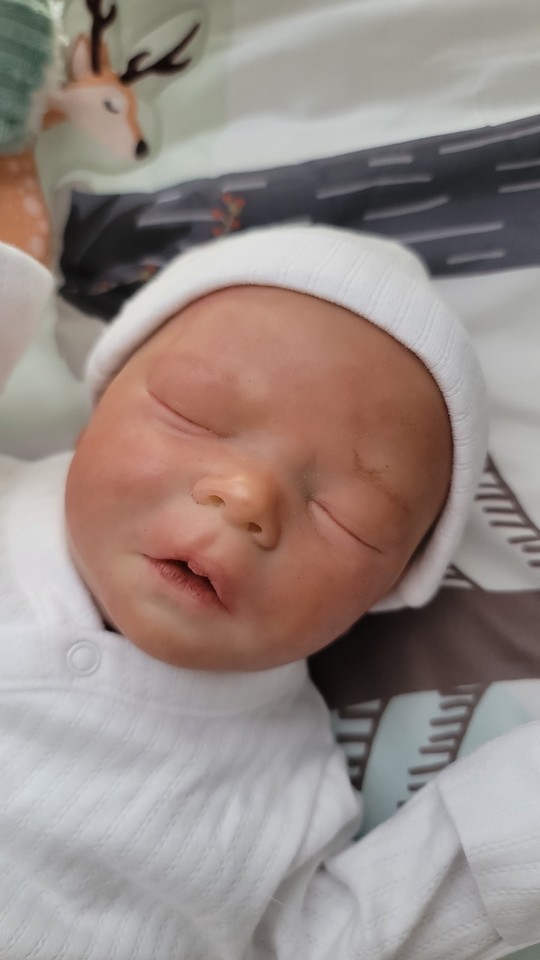 Reborn Baby Boy Preemie, Jonathan. “Darren Asleep” Kit By Kathryn Perry ...