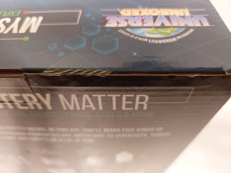Mystery Matter Universe Unboxed 20 Cool Science Experiments New In Box ...