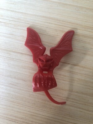 Vintage 1985 MOTU He-Man HORDAK BAT SHIELD 1985 Accessory Part Toy Red ...