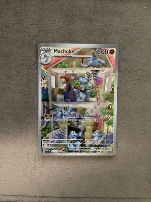 Machoke 177/165 - Scarlet & Violet 151 Illustration Rare Pokemon TCG ...