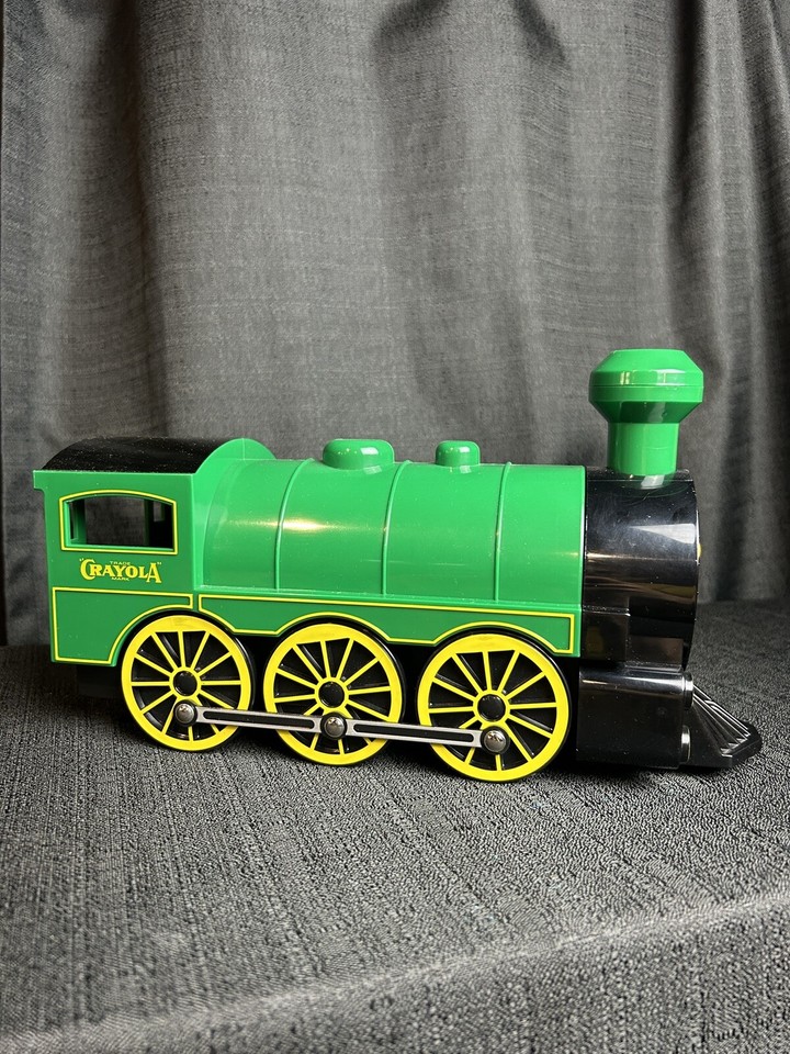 Crayola 1903 Color Line Train Engine Crayon Holder Vintage 1994 | eBay