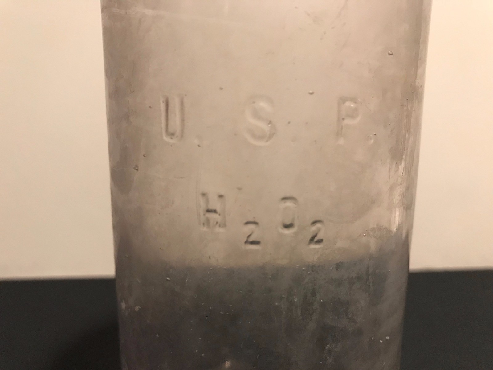 Antique Hydrogen Peroxide H2O2 bottle - U.S.P. | eBay