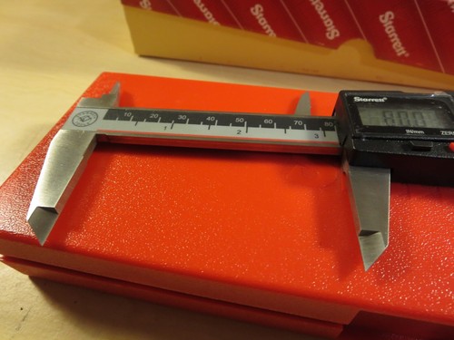 Starrett EC799A-6/150 LCD Electronic Caliper Measuring Tool - Black for ...