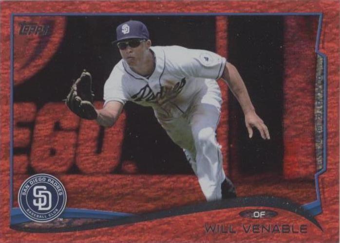 2014 Topps - Will Venable #64 Red Hot Foil for sale online | eBay