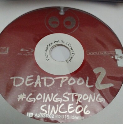 Deadpool 2 (Blu-ray disc only, 2018) marvel 24543461913 | eBay